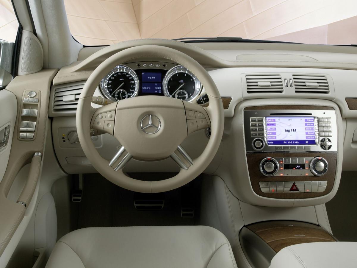 Mercedes-Benz R-class technical specifications and fuel economy